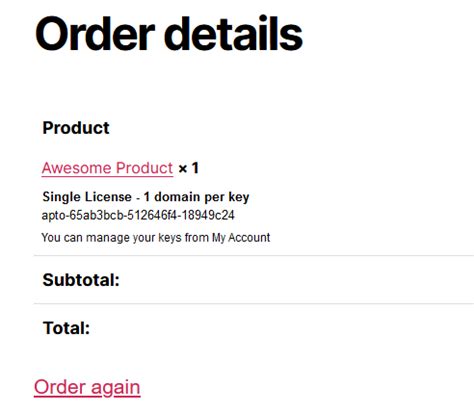 Woo Sl Html Licensing Details WP Software License For WooCommerce