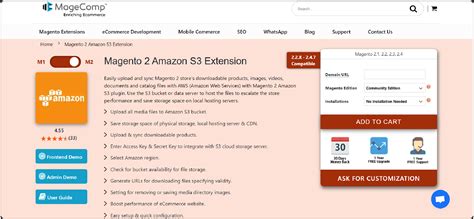 magento 2 amazon s3 integrations steps and best practices
