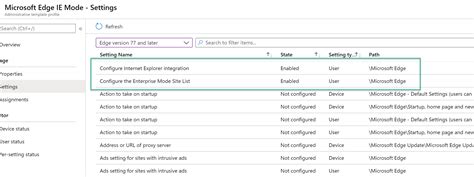 Enable Ie Mode And Use A Site List In Edge Chromium With Microsoft Endpoint Manager Byteben