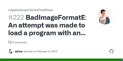 BadImageFormatException An Attempt Was Made To Load A Program With An Incorrect Format
