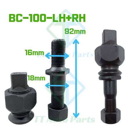 Rear Wheel Bolt Wheel Hub Bolt With Nut Tyre Bolt Tyre Screw Bc 100 Lh