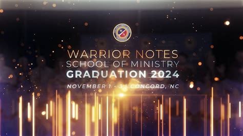 School Of Ministry Warrior Notes Tv