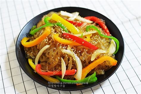 여름에 만드는 파프리카잡채