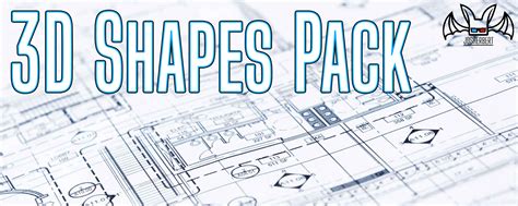 3d Shapes Asset Pack By Jdsherbert