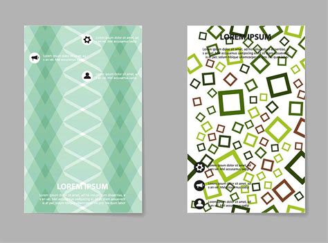 비즈니스 스타일 벡터에 추상 브로셔 작곡 Eps Ai Uidownload