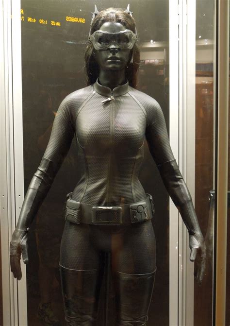 Anne Hathaways Catwoman Costume From The Dark Knight Rises