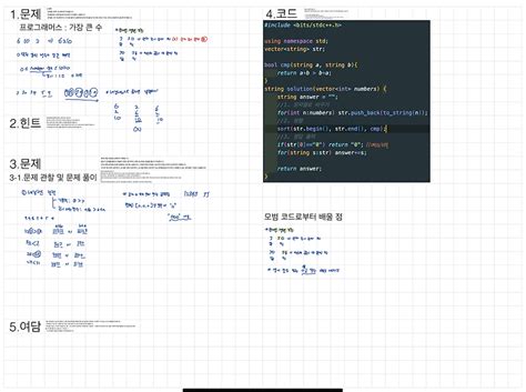 [프로그래머스] 42746 가장 큰 수 — minty box