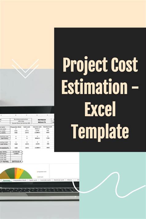Project Cost Estimation Excel Template Artofit
