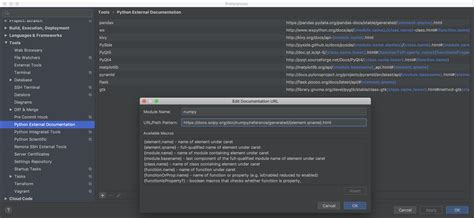 Showing Documentation In Pycharm Stack Overflow