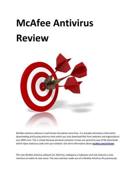 5 MCAFEE ACTIVATE 3 Steps For Activation