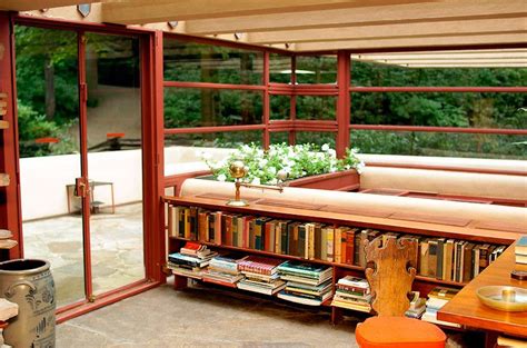 Фрэнк ллойд райт дом над водопадом интерьер фото