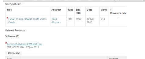 About Fdc2214 Sensing Solutions Evm Gui Tool Sensors Forum Sensors Ti E2e Support Forums