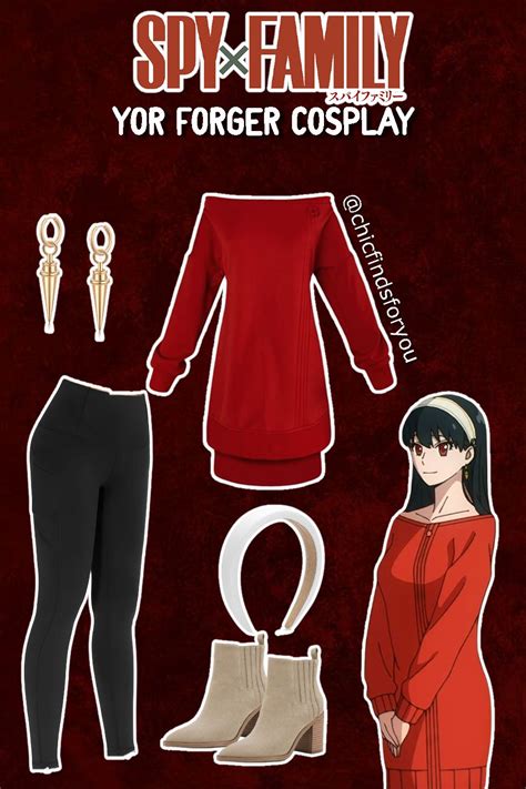 Yor Forger Cosplay Product Links Vestiti Colorati Vestito Cosplay Vestiti