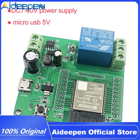 【ready Stock】original Aideepen 100 Single Relay Development Board