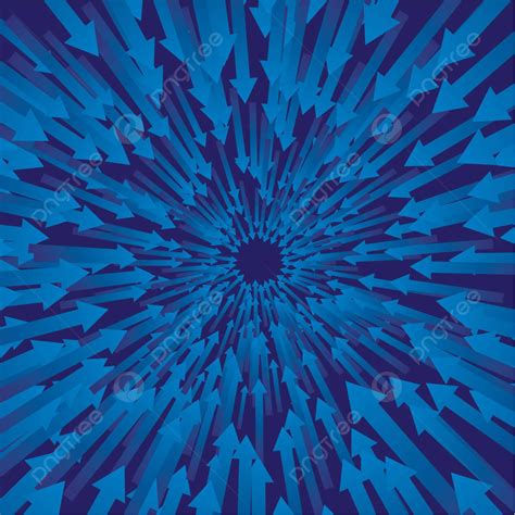 Concentric Arrows Location Converging Multiple Vector Location