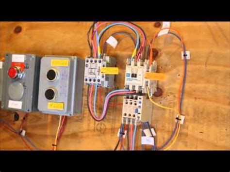 Hands On Motor Controls Forward Reverse Interlocking By Pushbutton YouTube