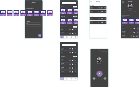 Simple Music App Design Figma