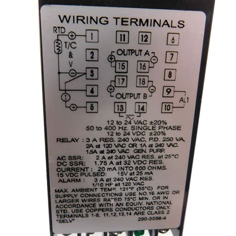 Love Controls 16a3120 993 Microprocessor Based Temperature Process Controller