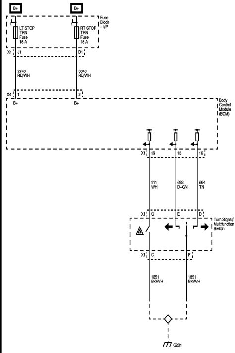Wiring Diagram For The Multi Function Switch Where Can I Find The