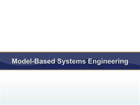 Model Based Systems Engineering Demystified Pdf