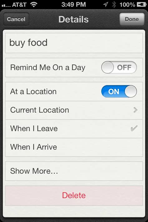 Using Ios 6 Event Kit To Create Date And Location Based Reminders