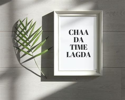 Chaa Da Time Lagda Bedroom Wall Art Printable Wall Art Bedroom Above Bed Decor Digital Download