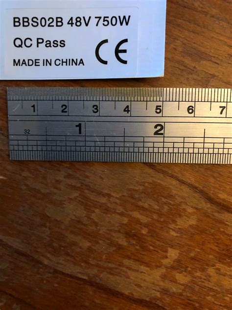 1 Sticker Label Bafang 48v Bbs02b 750w Mid Drive Motor Kit Ebike