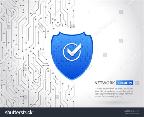 Abstract High Tech Circuit Board Security Stock Vector Royalty Free 718161943 Shutterstock