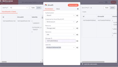 Gmail Node Labeling Wrong Message Id Questions N8n Community