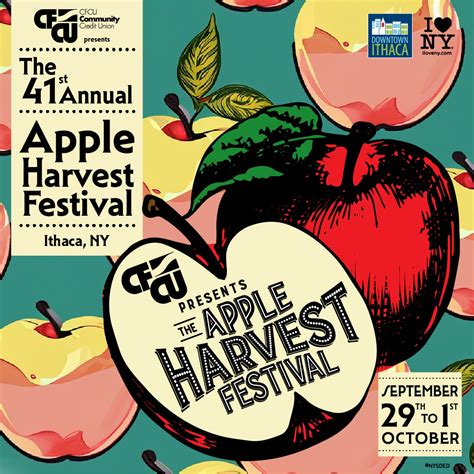 41st Annual Apple Harvest Festival Presented By Cfcu Downtown Ithaca