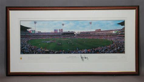 Panoramic Photograph Of Melbourne Cricket Ground 1999 Afl Grand Final Australian Sports Museum