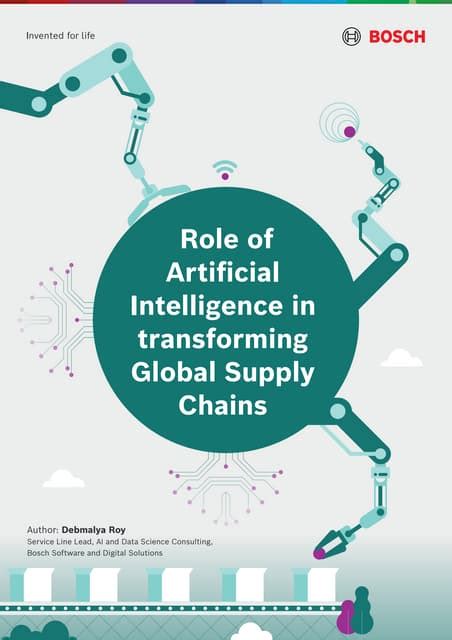 Role Of Artificial Intelligence In Transforming Global Supply Chains Pdf