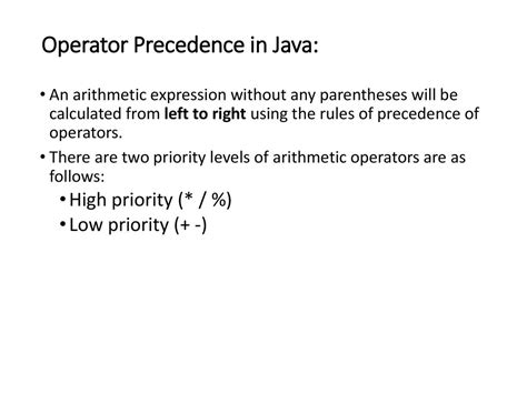 Operators And Expressions Ppt Download