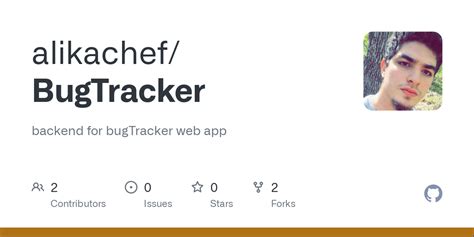 Github Alikachefbugtracker Backend For Bugtracker Web App