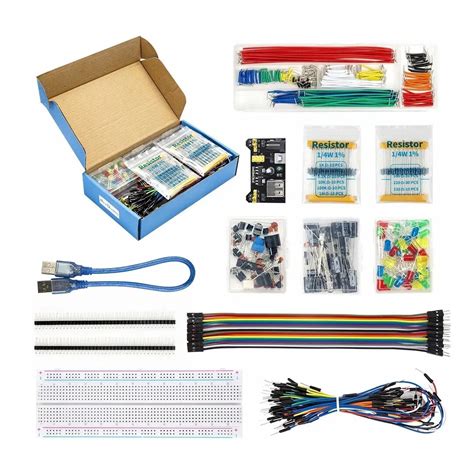Kit Componentes Electrónicos Eo Safe Imports Elec 001 Para Arduino
