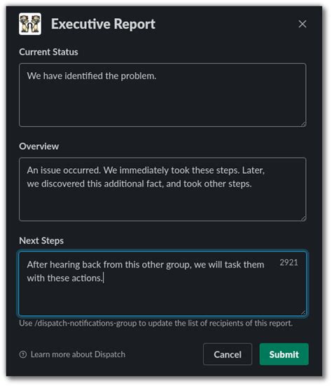 Commander Dispatch Documentation