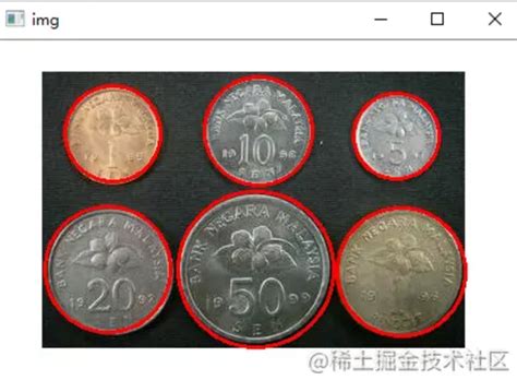 霍夫变换检测硬币示例——openv Python 阿里云开发者社区