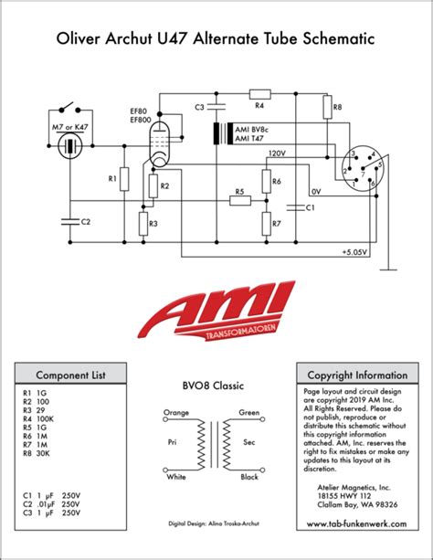 U47 Schematics Tab Funkenwerk
