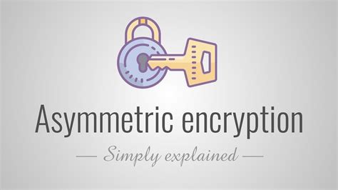 Asymmetric Encryption Simply Explained Cryptography Encryption Blockchain Technology