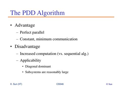 Ppt Parallel Algorithm Design Case Study Tridiagonal Solvers