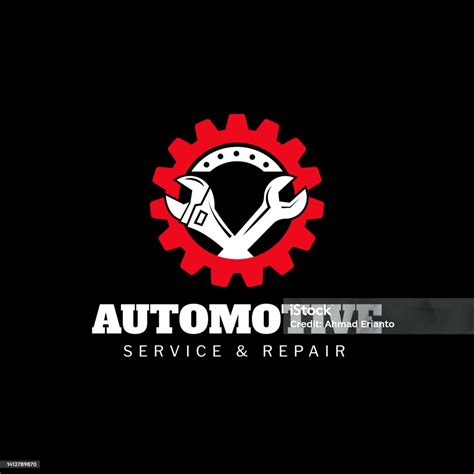 로고 디자인 두 교차 렌치와 톱니 바퀴 기어 아이콘 벡터 플랫 디자인 로고에 대한 스톡 벡터 아트 및 기타 이미지 로고 차 개념 Istock