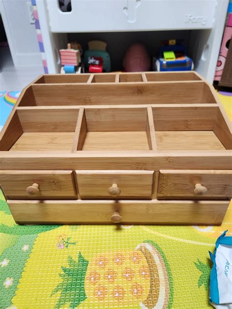 원목화장품정리함 2단 서랍형 당근 중고거래