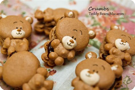 Teddy Bears Macarons Crumbs Malaysian Flavours