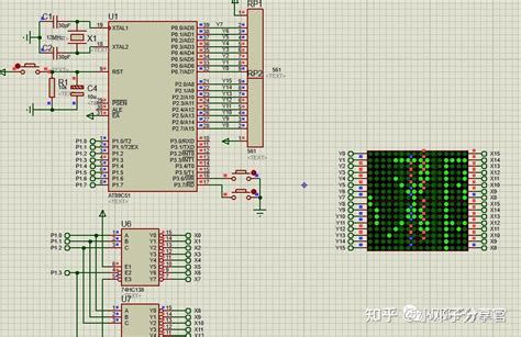 【014】基于51单片机的16x16点阵广告牌proteus仿真 知乎