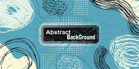 다양한 모양과 질감의 크리에이티브 낙서 아트 헤더 콜라주 배경 현대 추상적 배경 소책자 표지 배너 포스터 카드 여가활동 게임에 대한 스톡 벡터 아트 및 기타 이미지 Istock