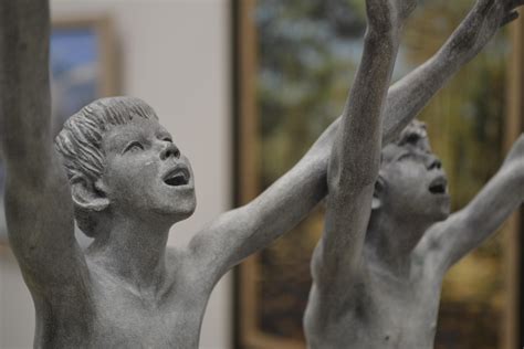 Wim Van Der Kant Cursus 21st Century Contemporary Bronze Sculpture