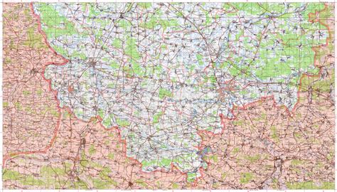 Топографическая карта Волынской области Карта генштаба Волынской области Ua Maps Все карты