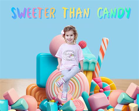 Sweeter Than Candy Background Backdrop Composite Etsy