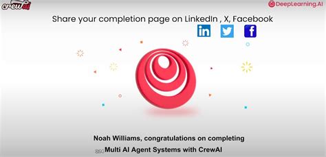 Course On Multi Agent Ai Systems By Crewai Saulita Smith Posted On