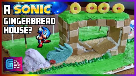 Sonic Gingerbread House The Cake Boutique